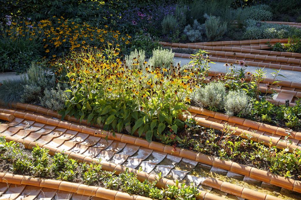 Le jardin de tuiles | Domaine de Chaumont-sur-Loire